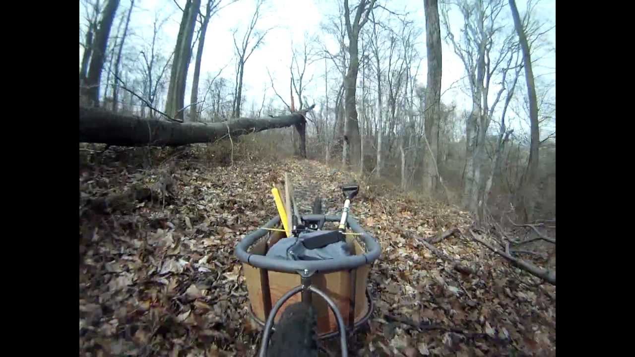 Homemade Bob Ibex bike trailer - trail maintenance day - YouTube