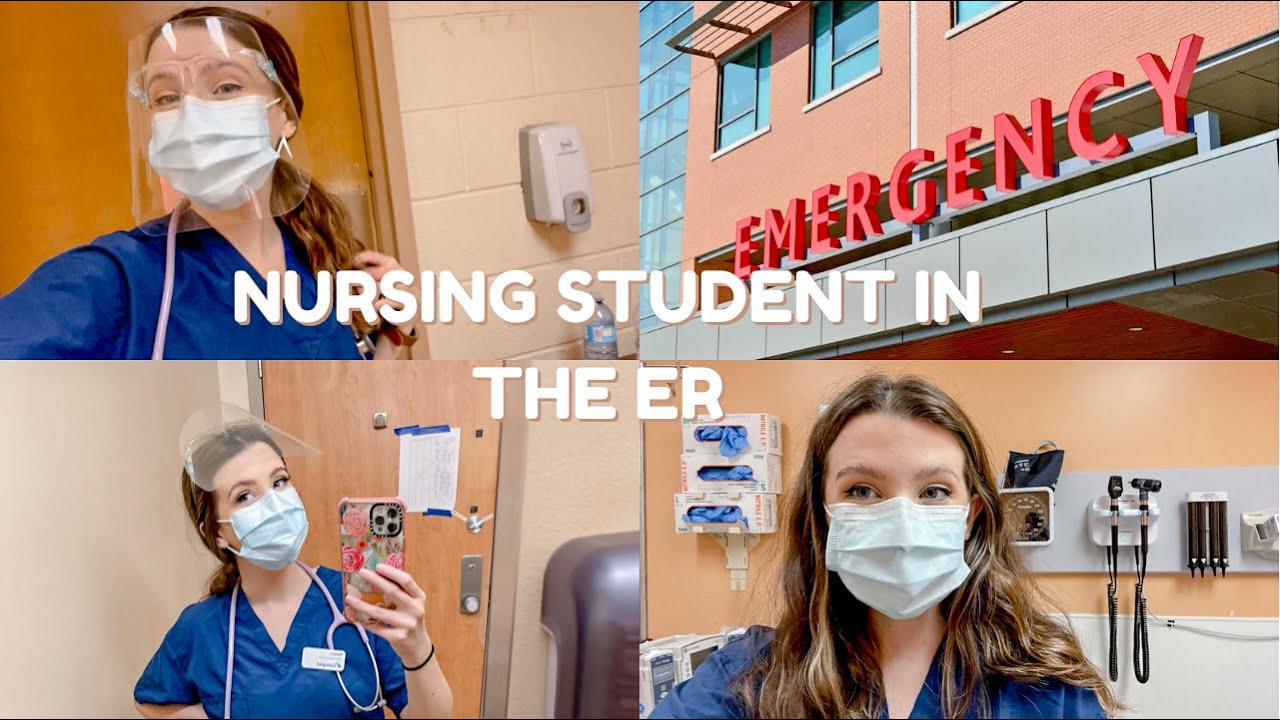 A DAY IN THE LIFE AS A NURSING STUDENT IN THE ER | Emergency nursing ...