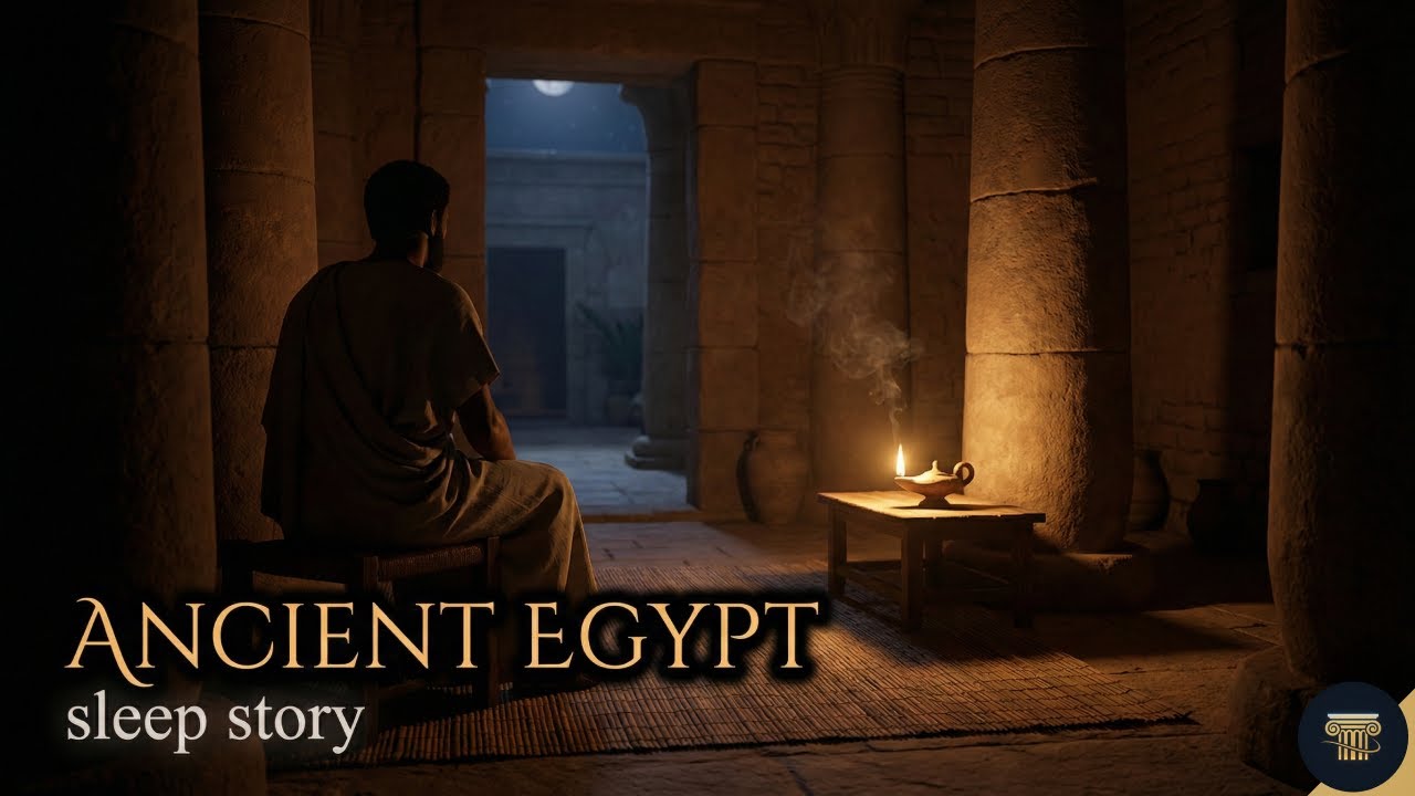 Night in the House of an Egyptian Priest | Soft Ancient Sleep Story ...