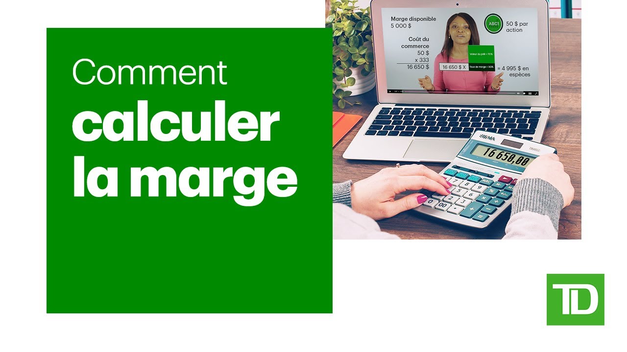 Comment calculer la marge - YouTube