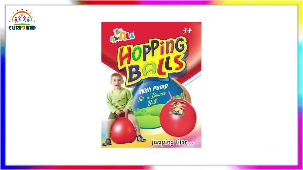 AWALS Hopping Balls | Bouncing Ball Exercises | Jumping Ball For Kids ...