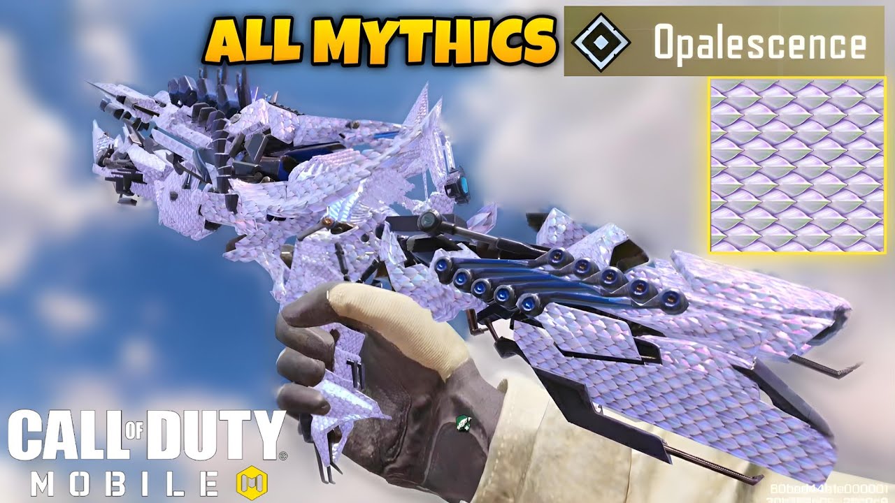 ALL MYTHICS OPALESCENCE NEW TOURNAMENT CAMO SEASON 2 COD MOBILE LEAKS ...