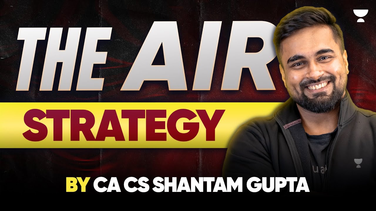 CA Intermediate Sep 2024 में All India Rank लाने की Strategy | Ft. CA ...