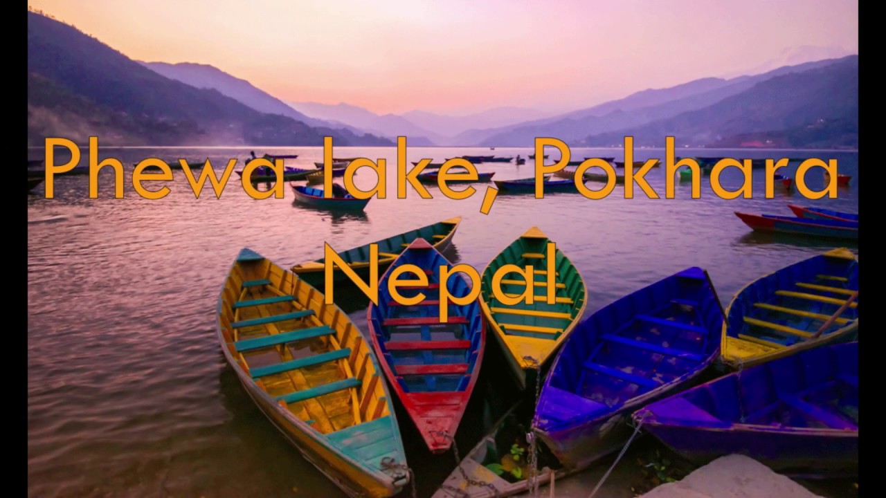 Amazing boating experience in Phewa lake, Pokhara - YouTube