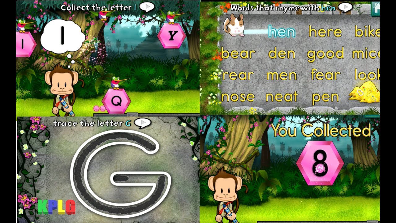 Monkey Word School Adventure by THUP Games | Educational Kids games ...