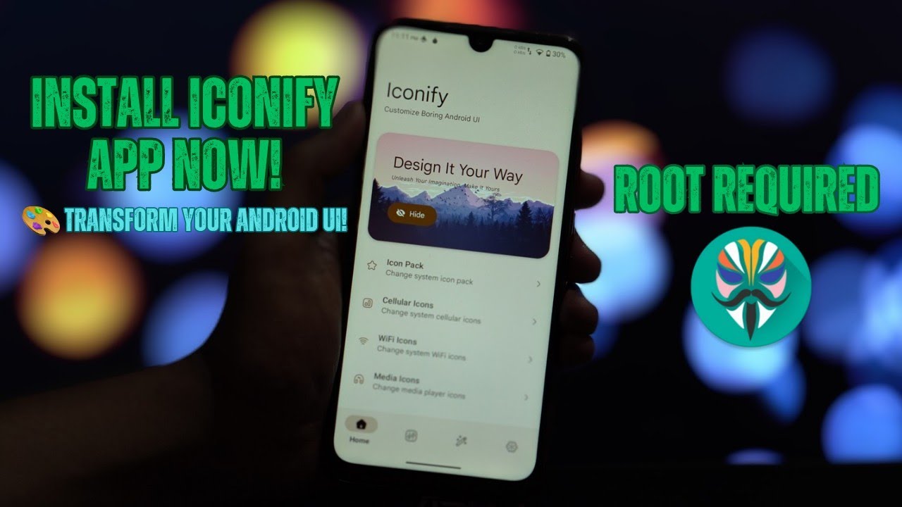 Unlock Android Customization! Install Iconify on Rooted Devices (Open ...