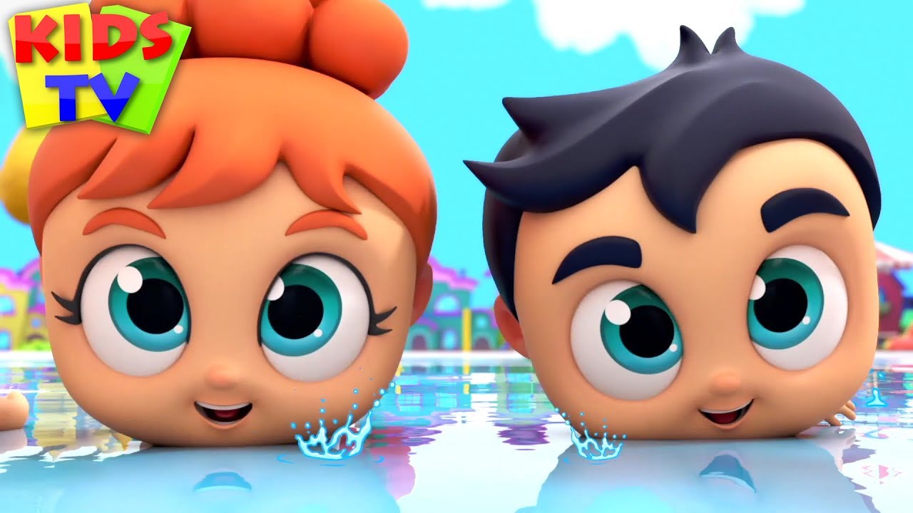 Swimming Song, Pool Time for Children, Entertaining Songs by Super ...