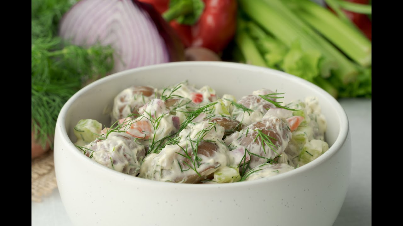 Red Potato & Dill Salad | Arthritis Friendly Recipes - YouTube