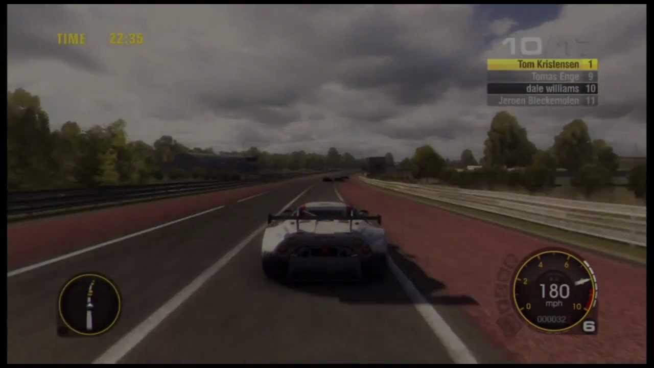 Race Driver Grid Le Mans GT2 Spyker - YouTube