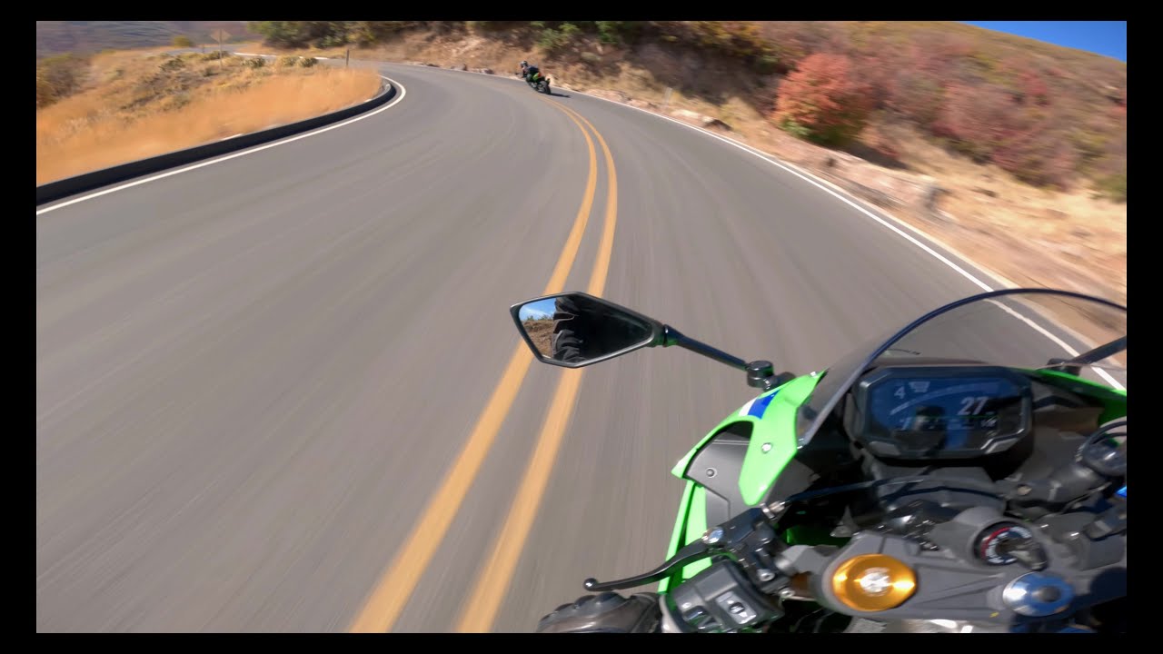 ZX6R RIDING LINES POV 4K - YouTube