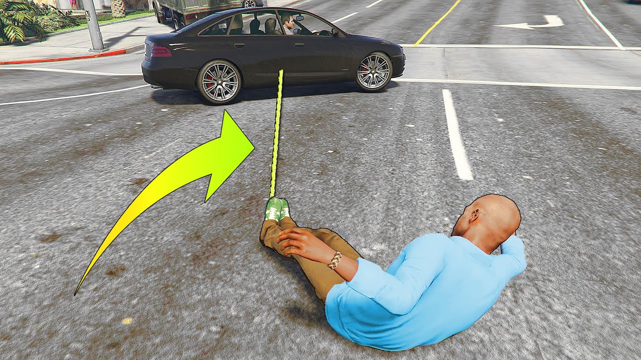 GTA 5 LASSO * Мод на Ковбойское Лассо [ GTA 5 MODS ] - YouTube