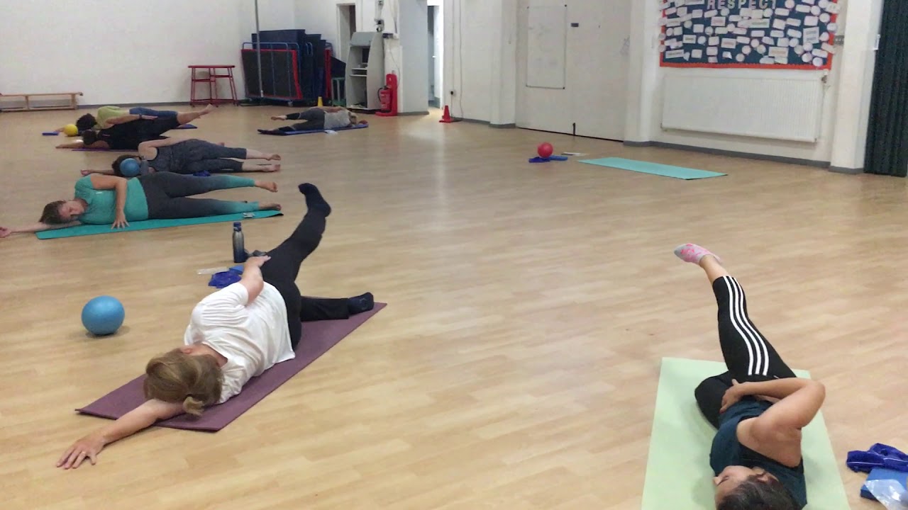 Side Lying Leg Circles - YouTube