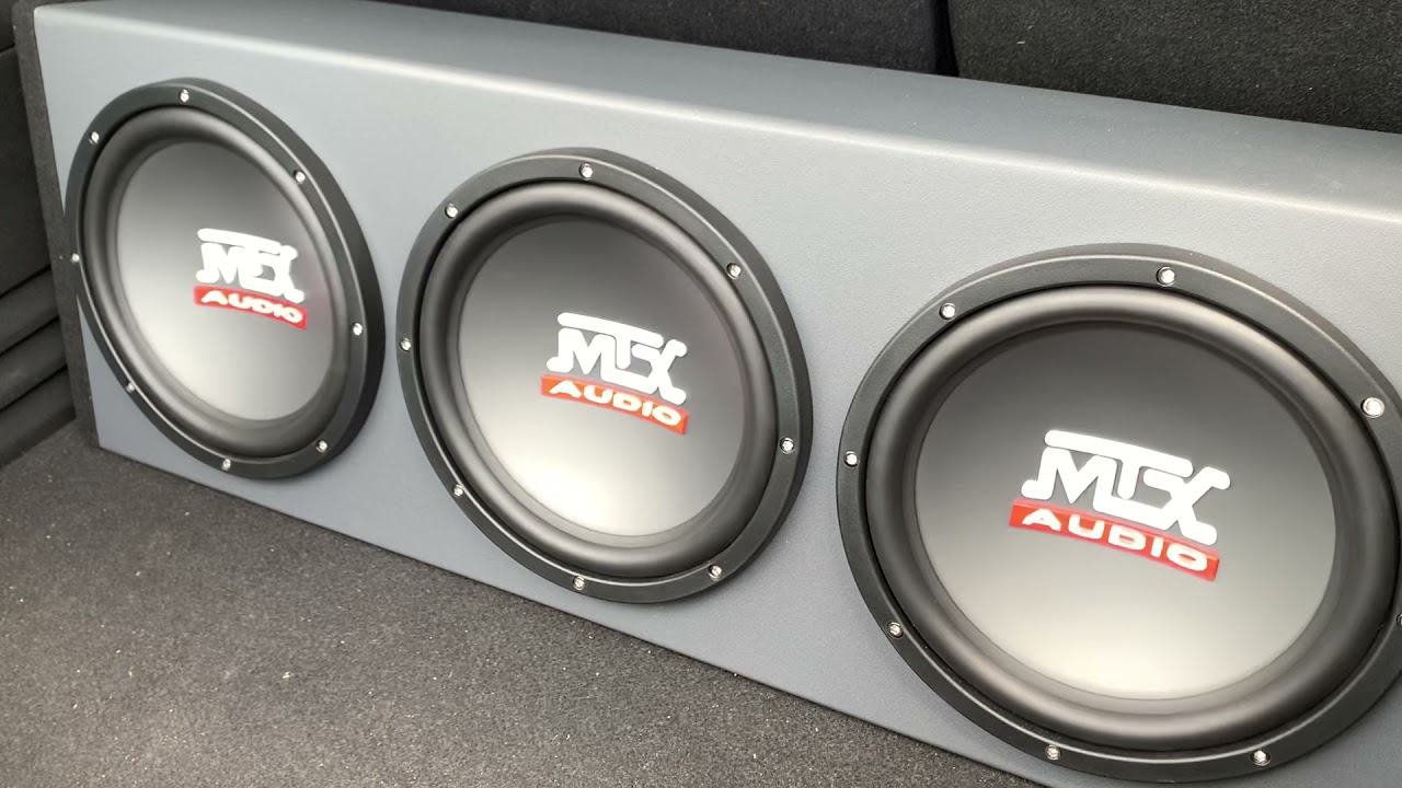 MTX Triple Road Thunder Subwoofer - YouTube