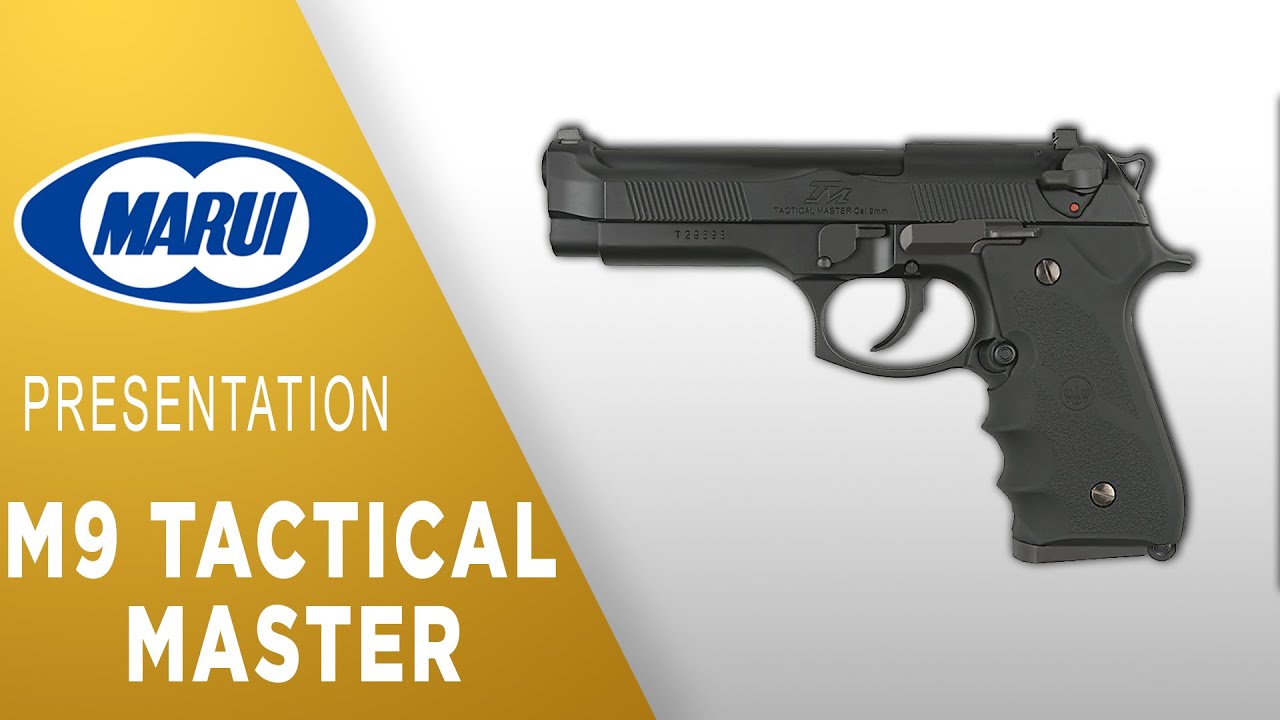 Présentation TOKYO MARUI M9 TACTICAL MASTER AIRSOFT - YouTube