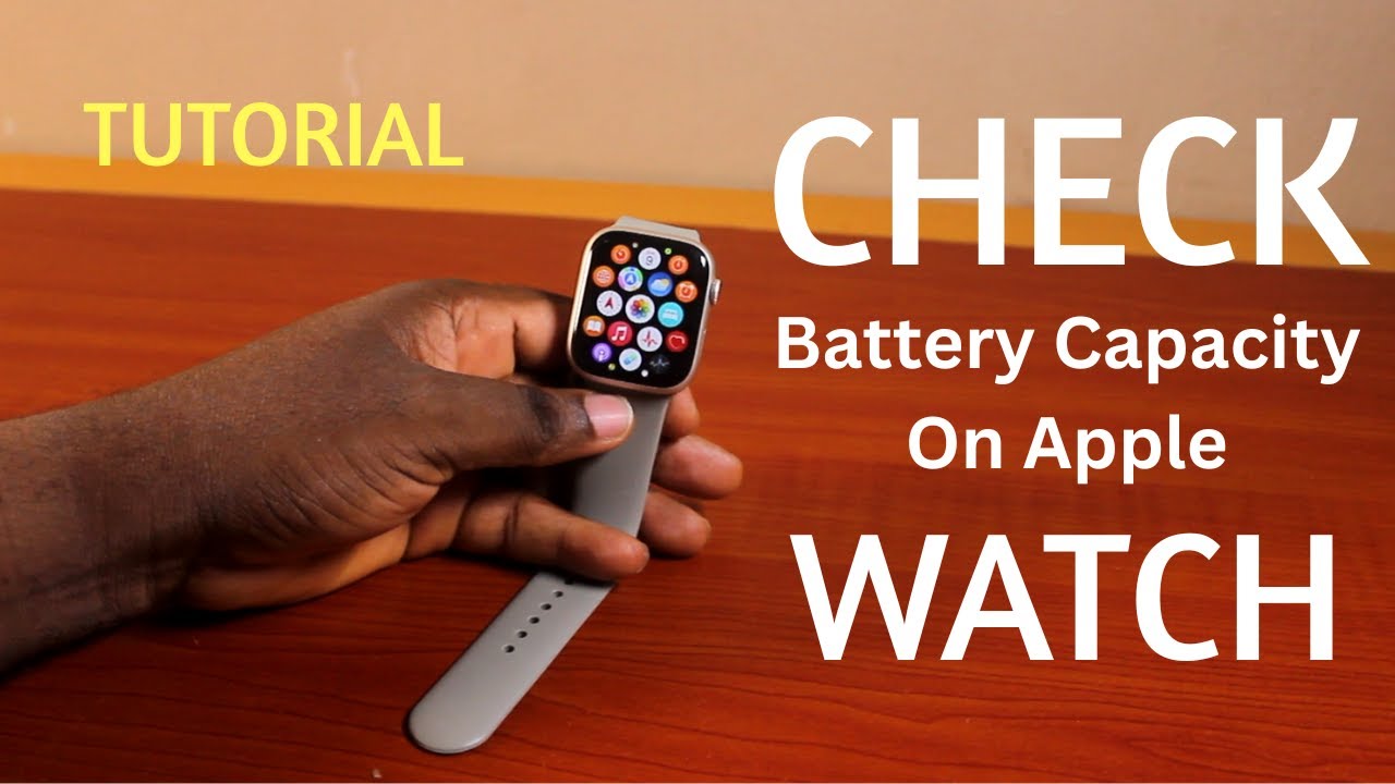 How to Check Battery Capacity on an Apple Watch - YouTube