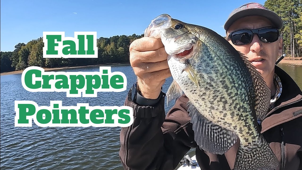 Fall Crappie Fishing Pointers - YouTube