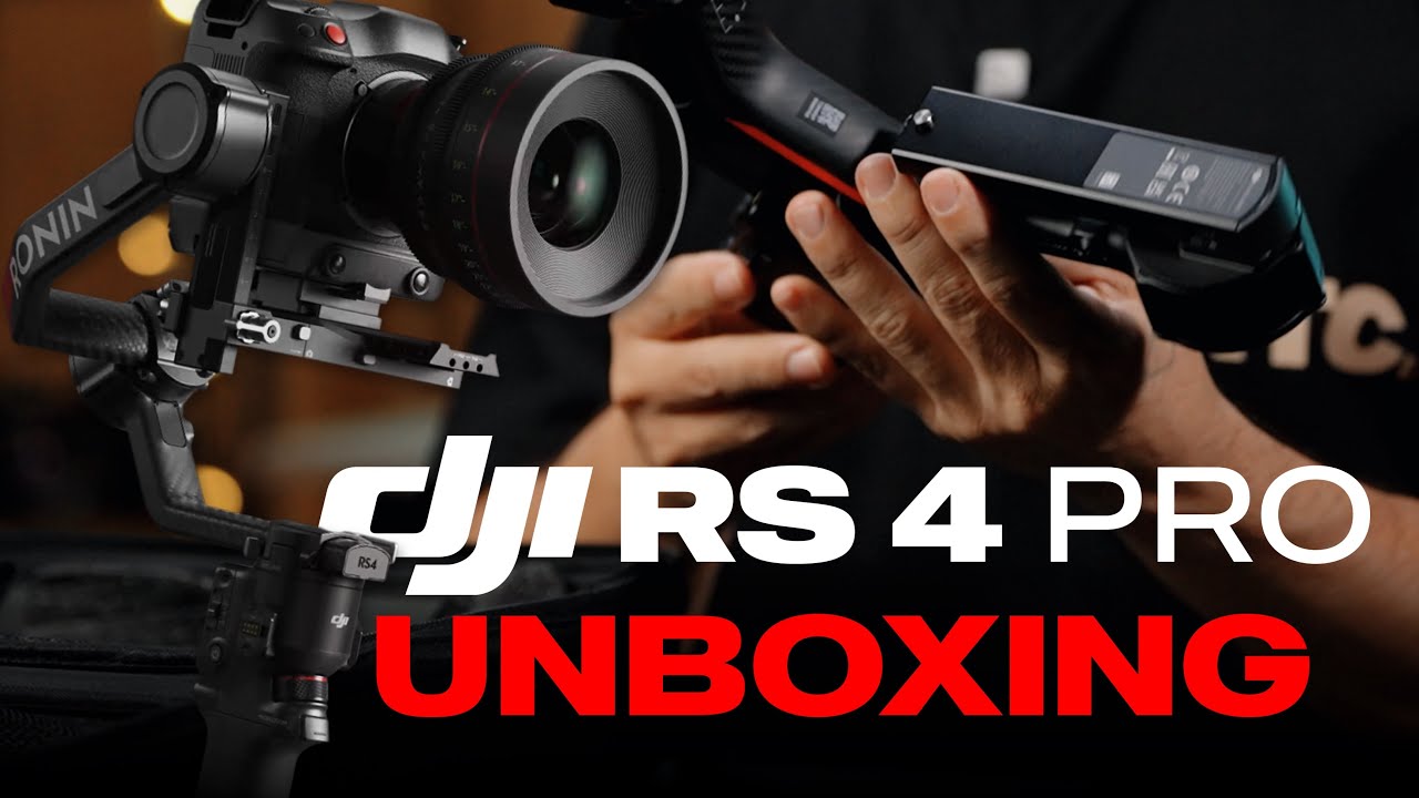 DJI RS4 PRO - UNBOXING - YouTube