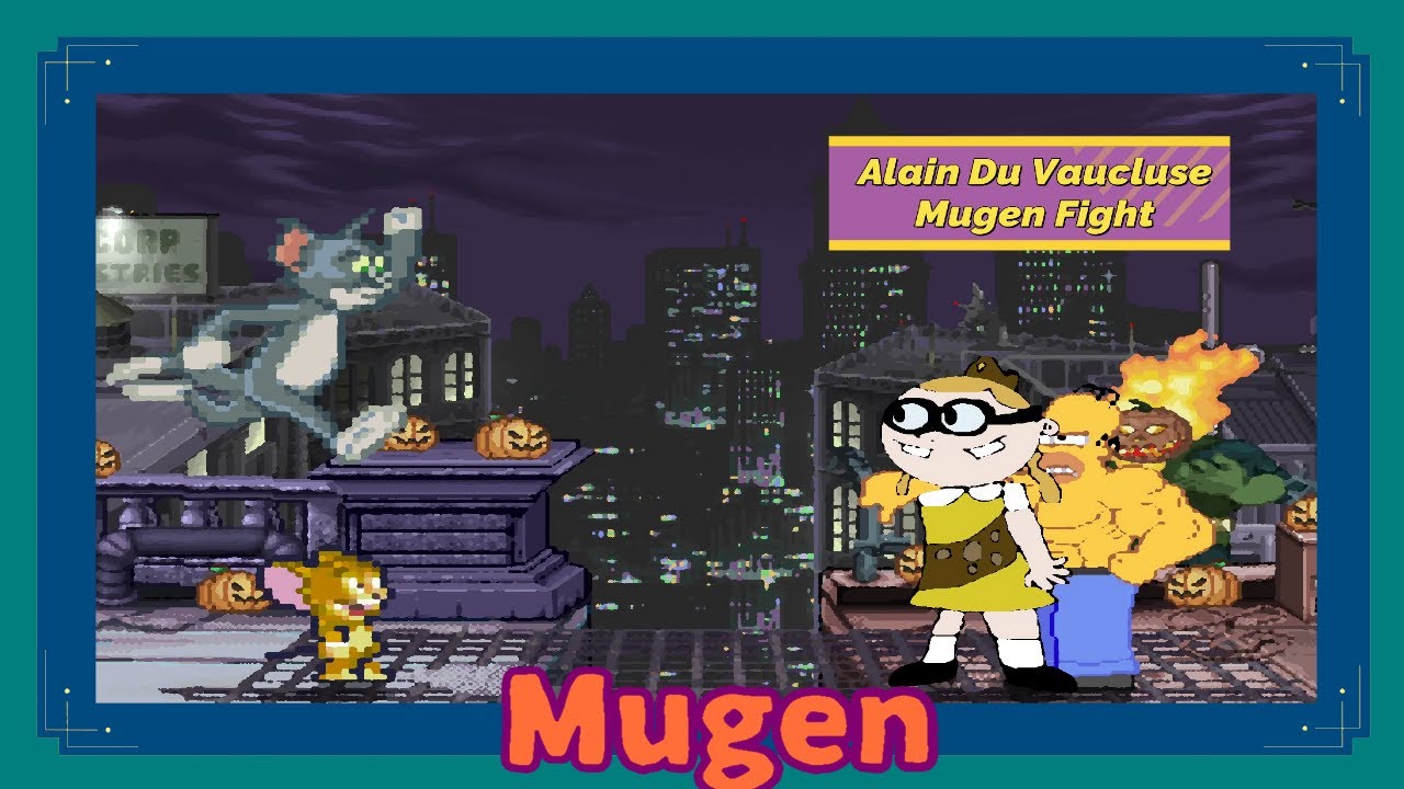 Mugen : Tom Cat & Jerry Vs Bessie Vs Homer Simpson (Request) - YouTube