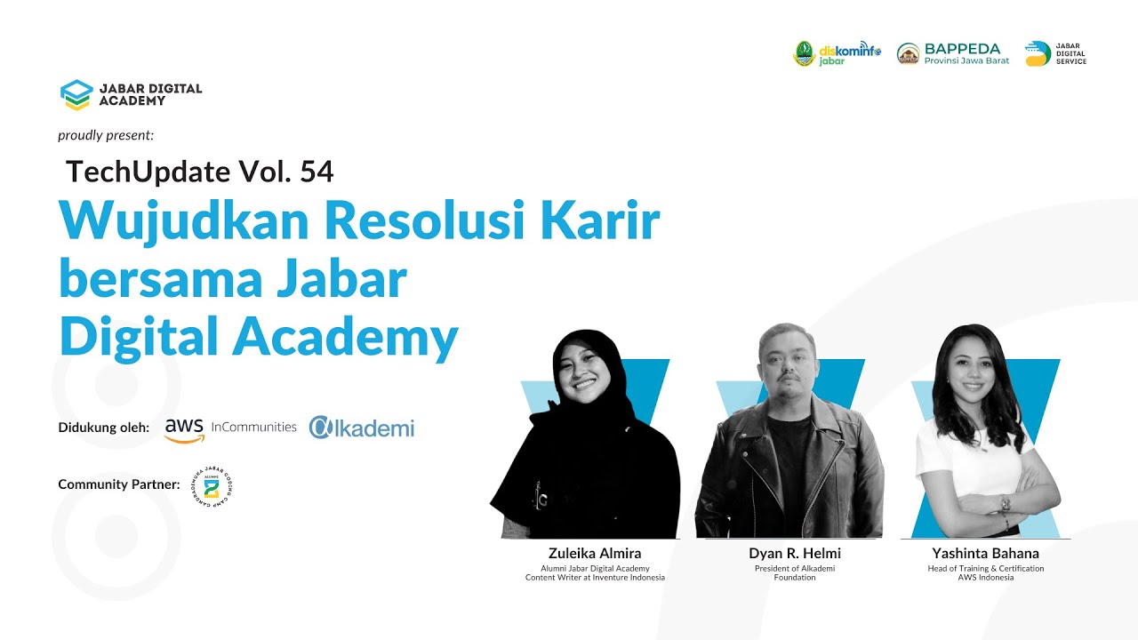 TechUpdate Vol. 54 - Wujudkan Resolusi Karier bersama Jabar Digital Academy - YouTube