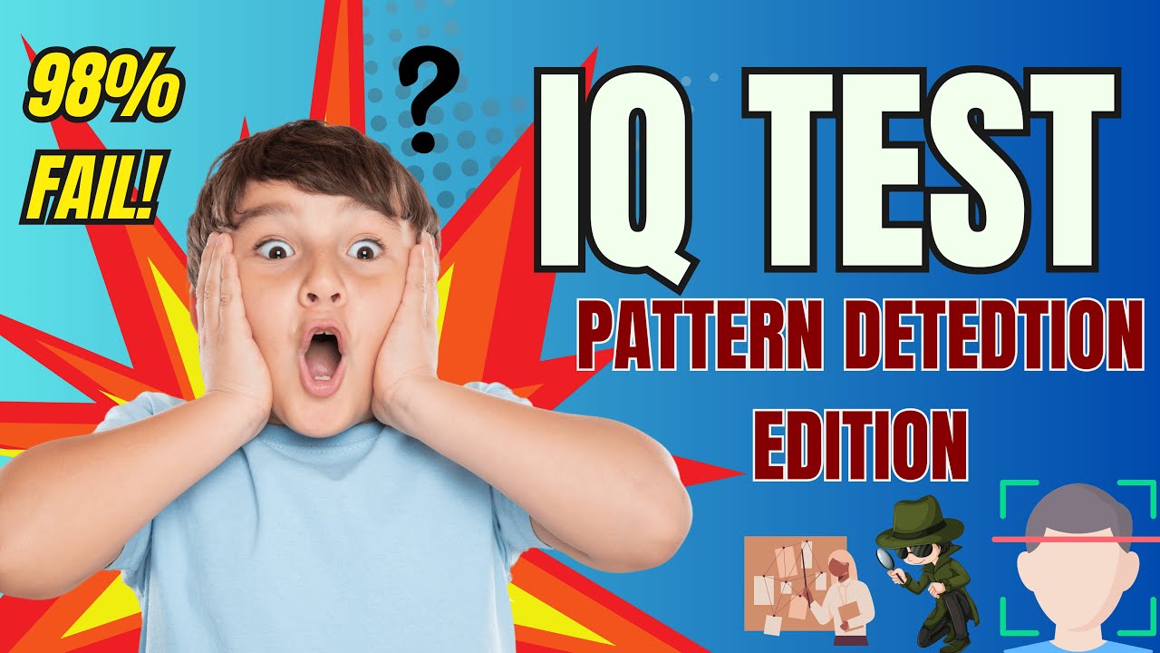 IQ Test Pattern Detection Edition– 98% FAIL! Only the Strongest Genius ...