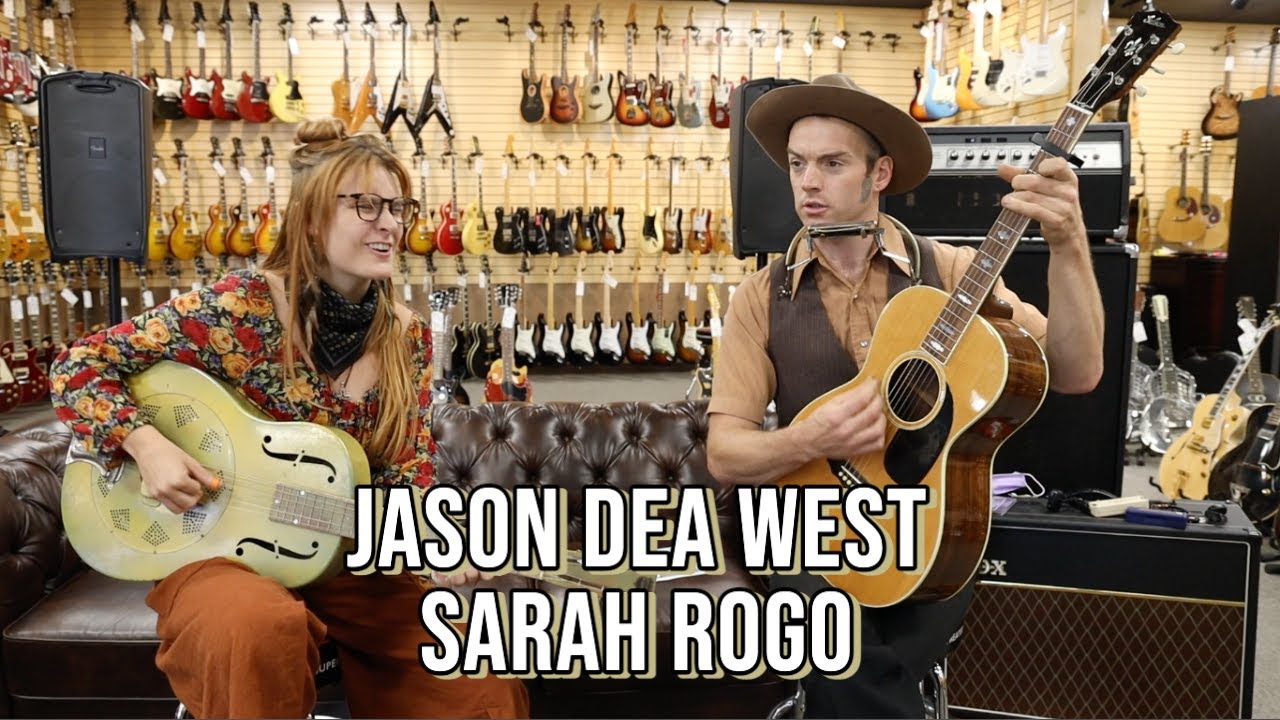 Jason Dea West & Sarah Rogo at Norman's Rare Guitars - YouTube