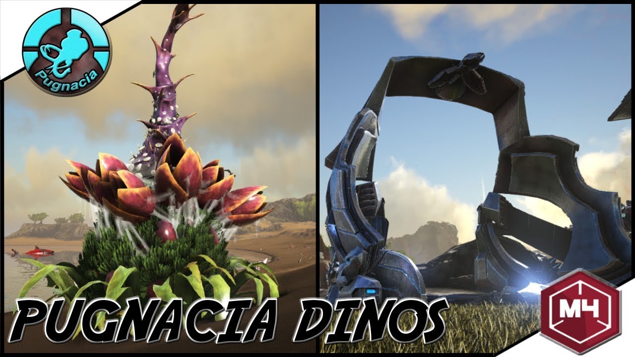 ARK: Pugnacia Dinos - OP CLONING CHAMBER! KYREAMS LITTLE PLANT FRIEND ...