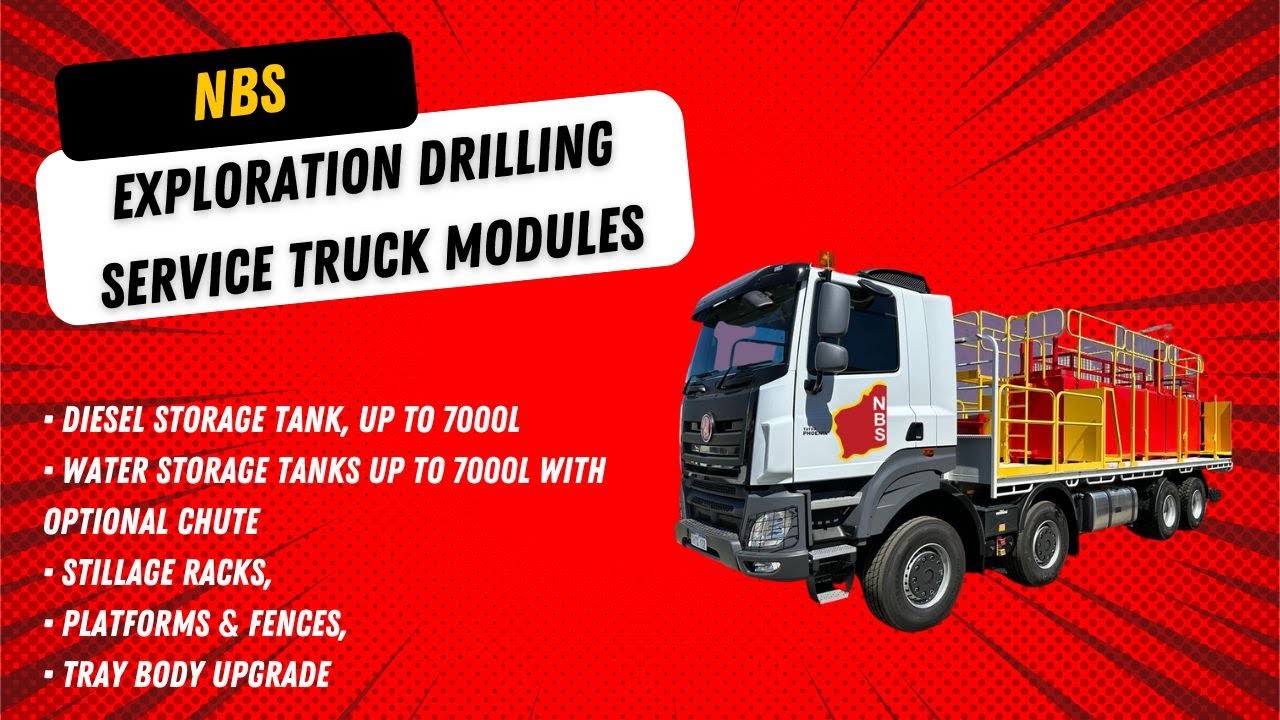 Exploration Drilling Service Truck Modules | Perth WA Body Builders ...
