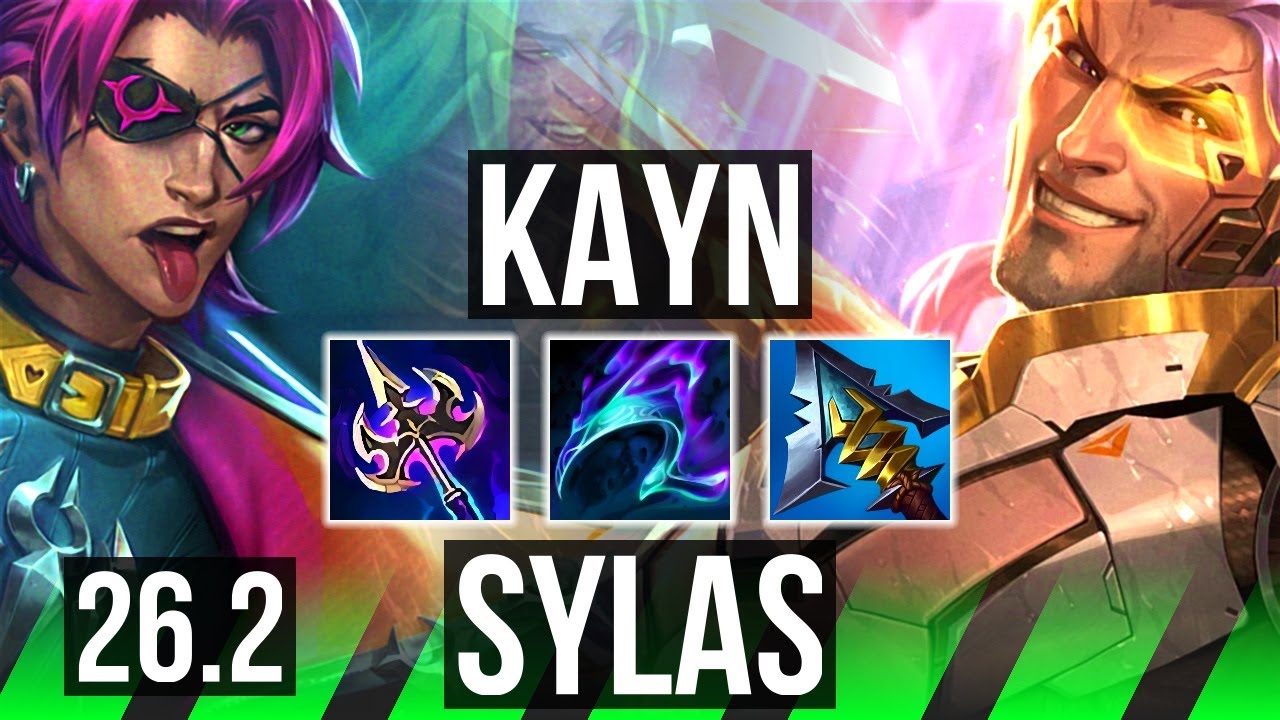 KAYN vs SYLAS (JGL) | First Strike | KR Diamond | 26.2 - YouTube