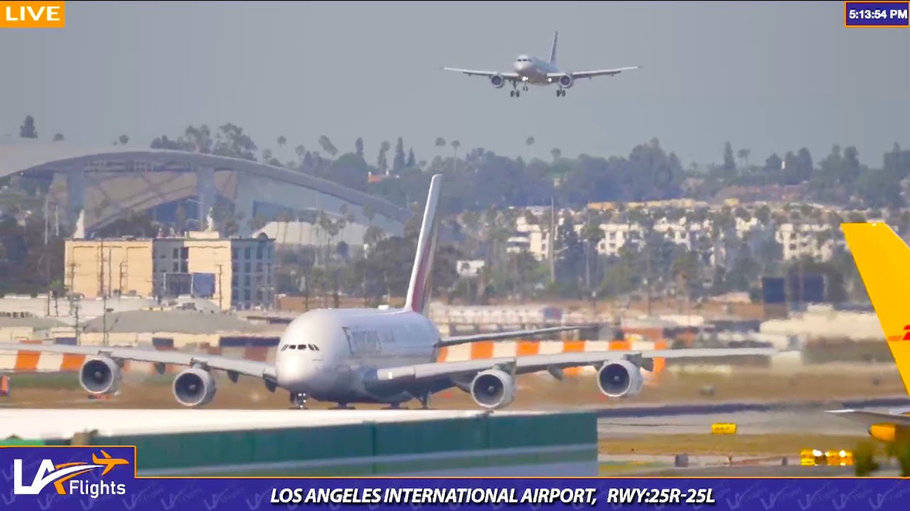 🔴LIVE Los Angeles International Airport | LAX LIVE | LAX Plane Spotting ...