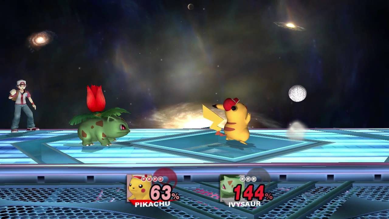 Super Smash Bros Brawl - Pikachu VS Pokémon Trainer Ƹ̵̡Ӝ̵̨̄Ʒ - YouTube