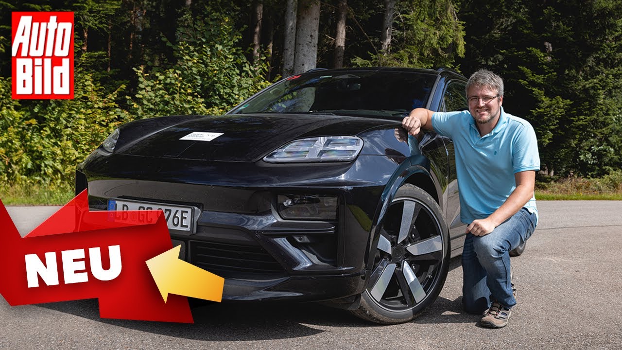 Porsche Macan electric (2024) | Der neue Macan wird zum Elektro-Stromer ...