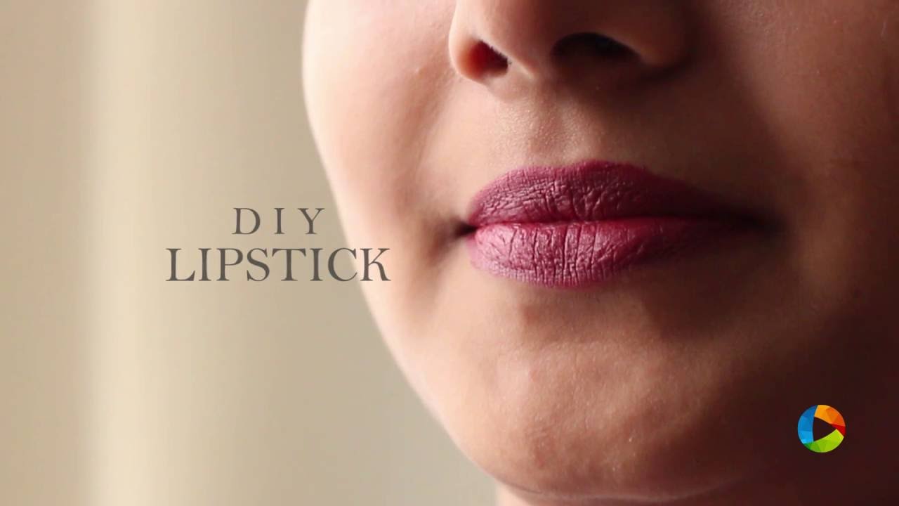 The Easy DIY Lipstick - Makeup Tips & Tricks - YouTube