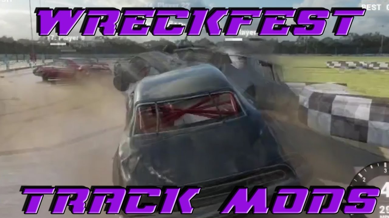 Wreckfest | Swaffham Raceway track MODS episode 2 - YouTube