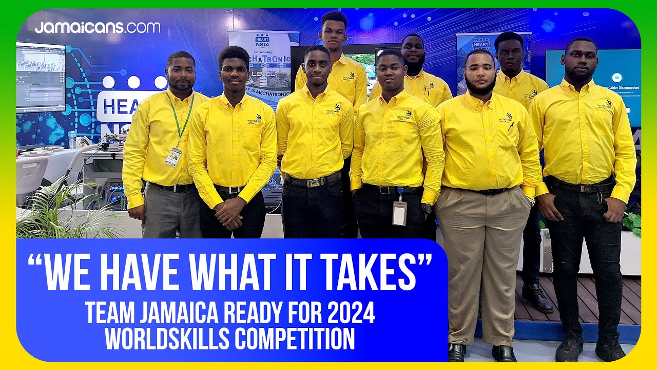 Team Jamaica Ready to Compete at 2024 WorldSkills Competition - YouTube