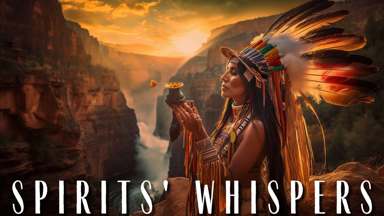 Spirits' Whispers | Native American Flute Music for Relaxation ...