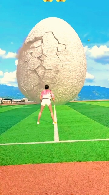 Playing ball and smashing eggs 3D special Effects | 3D Animation # ...