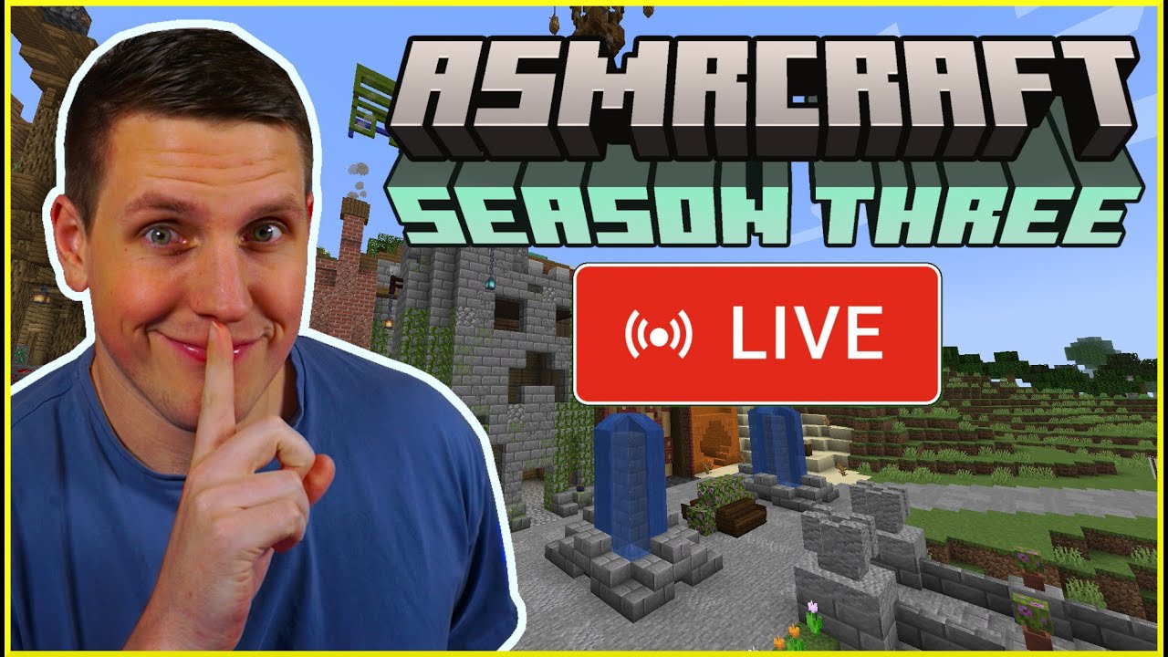 This Minecraft Stream Will Put You To Sleep... (ASMRCraft) - YouTube