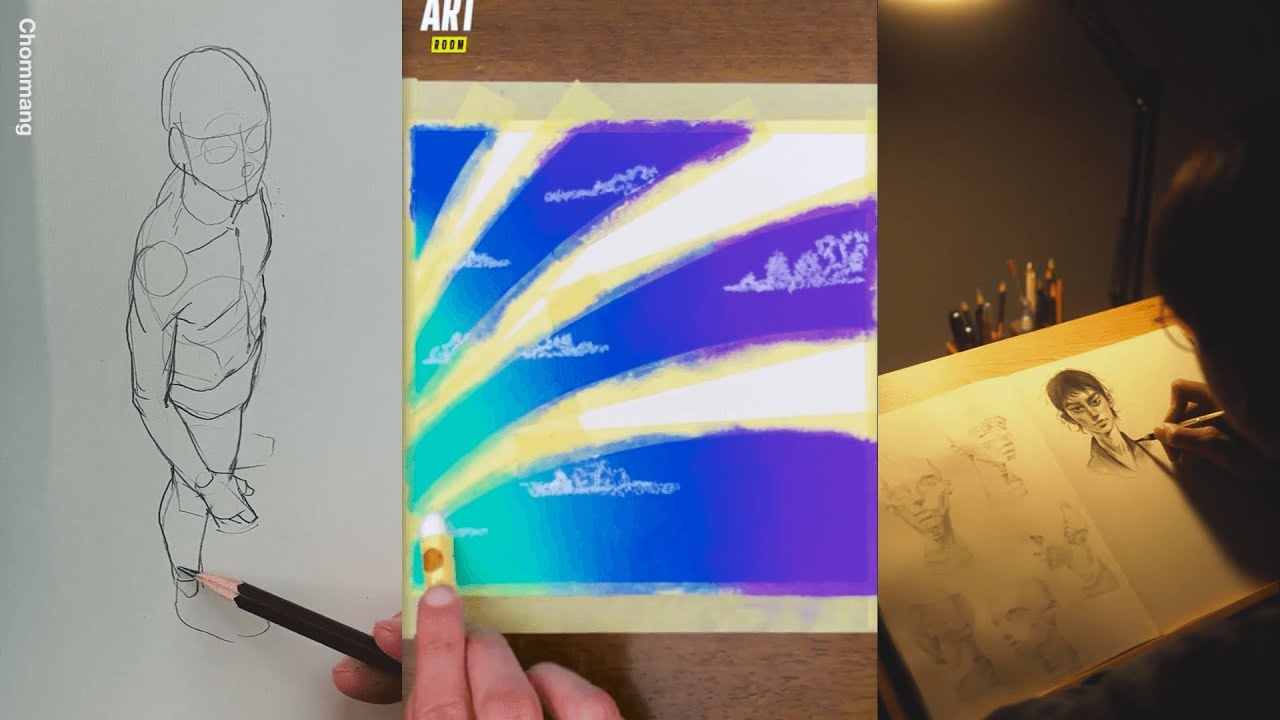 😍Art drawing tiktok compilations ~ Drawing tiktok #33 - YouTube