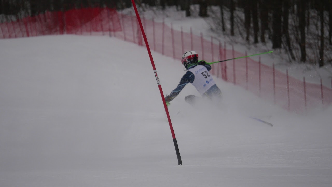 Gavin Dewey Okemo VT Cup Run 1 - 12/9/18 - YouTube