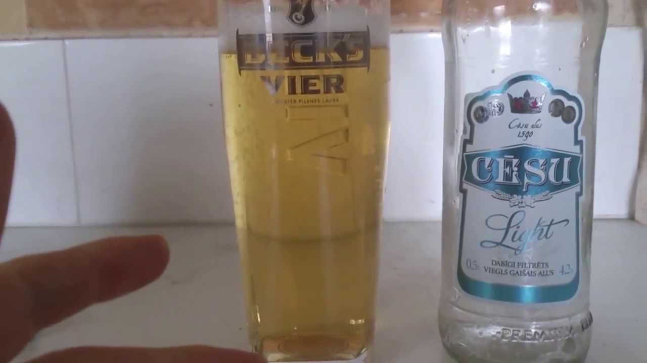 Cesu Light beer review - YouTube