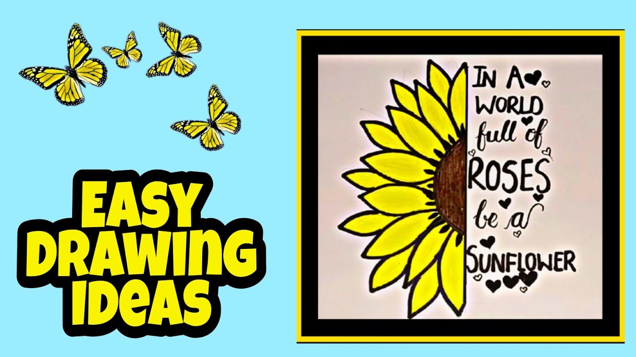 Easy Drawing Ideas || DIY Drawing Ideas || AK Skills - YouTube
