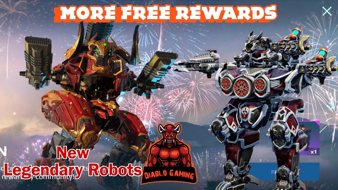 2 New LEGENDARY ROBOTS।। War Robots।। More Free Rewards from Crates ...