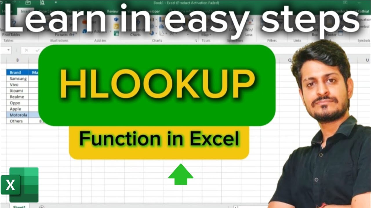How to use HLOOKUP function in Microsoft excel | HLOOKUP formula #excel ...