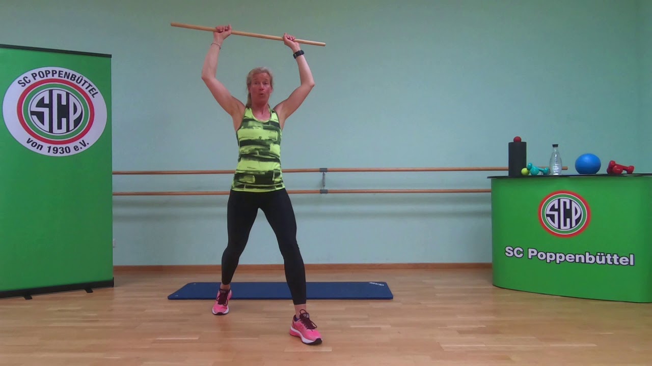 Training mit dem Stab - YouTube