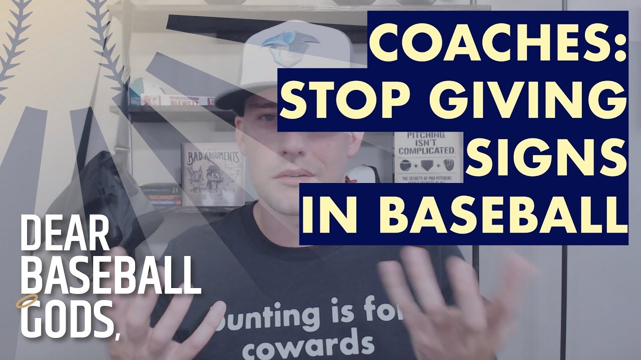 Are Third Base Signs In Baseball Useless - YouTube