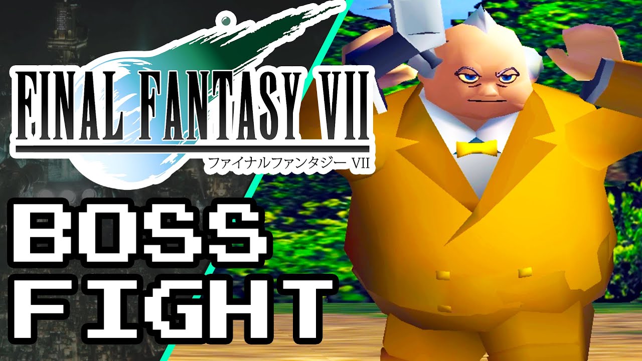 FINAL FANTASY 7 - Palmer Boss Fight - YouTube