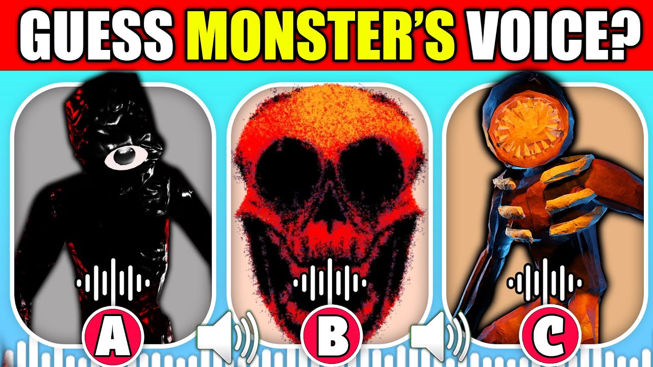 Guess the Monster's Voice | Roblox DOORS FLOOR 2 + Backdoor Update ...