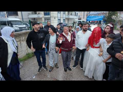 KİBOŞ GELİNİN BABA EVİNE VEDA YEMEĞİ****İZMİT ROMAN DÜĞÜNLERİ