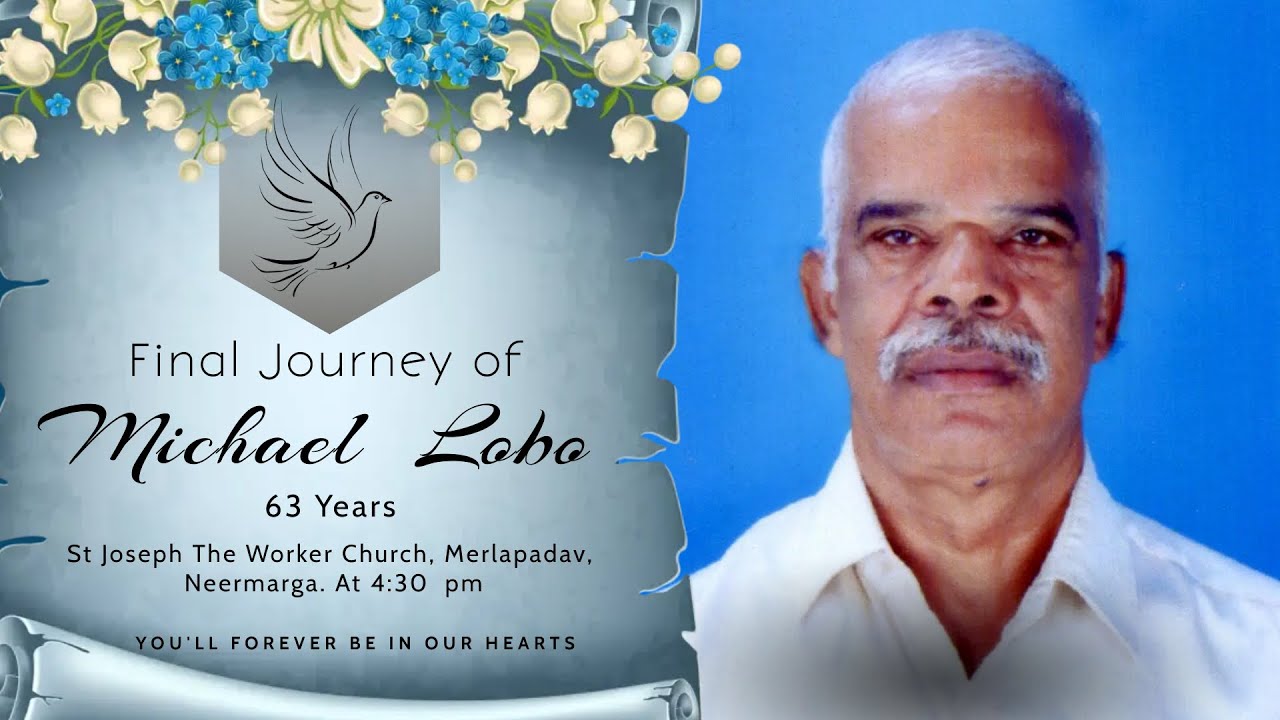 ⚰️🕊🙏 Final Journey of Michael Lobo (63 Years) | 12 September 2023 | 4. ...