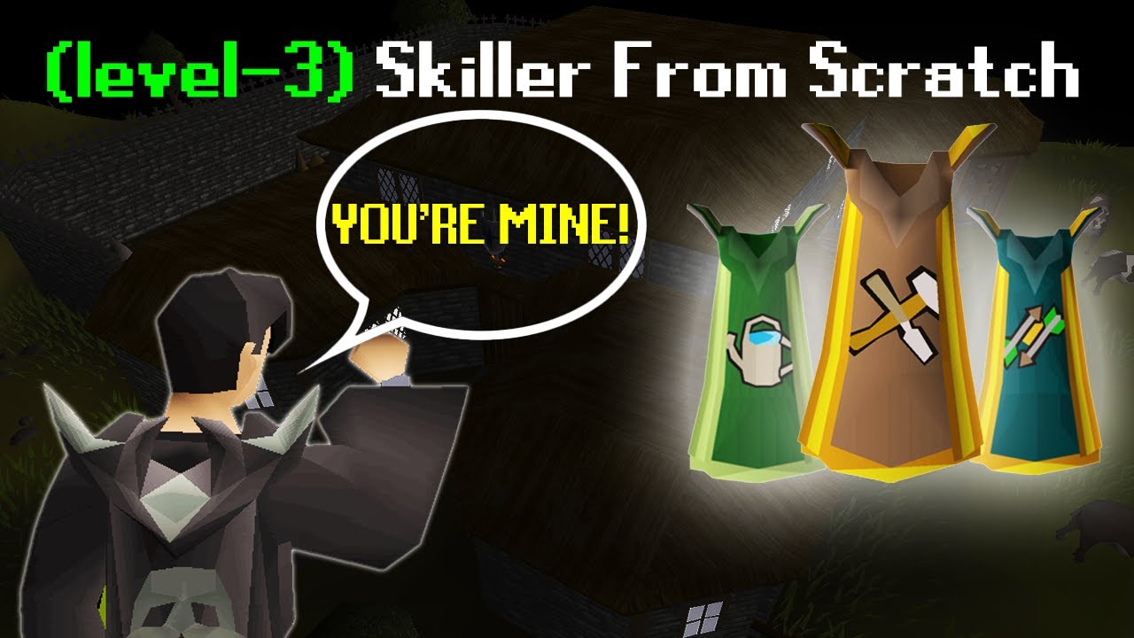 I Wanted a New 99 on OSRS... So I Got 3 - OSRS Level 3 Skiller From ...